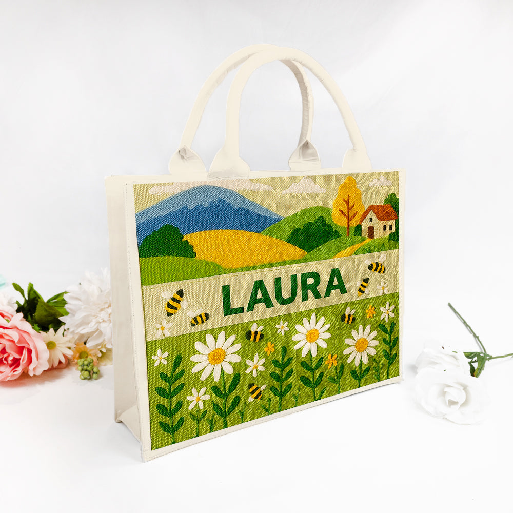 Premium Tote Bags – Custom Beaded & Designer-Inspired Totes ...