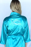 Customized Bridal Party Robe, Satin Bridesmaid Robes at Pretty Robes ...