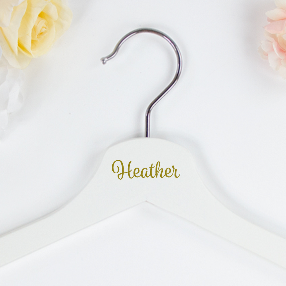 Personalized Hanger - G – PrettyRobes.com