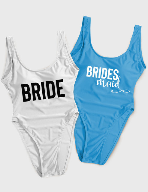 Bride Swimsuit for Bachelorette Party at Pretty Robes – PrettyRobes.com